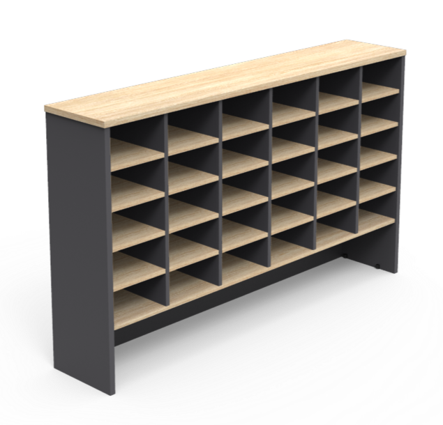 Excel Pigeon Hole Hutch – Prodigy Office Furniture